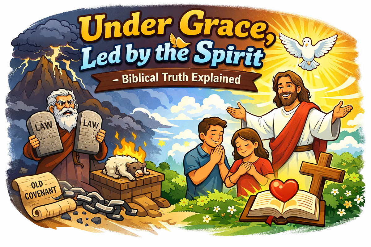 Under Grace, Led by the Spirit — Biblical Truth Explained | by STUDY OF ...