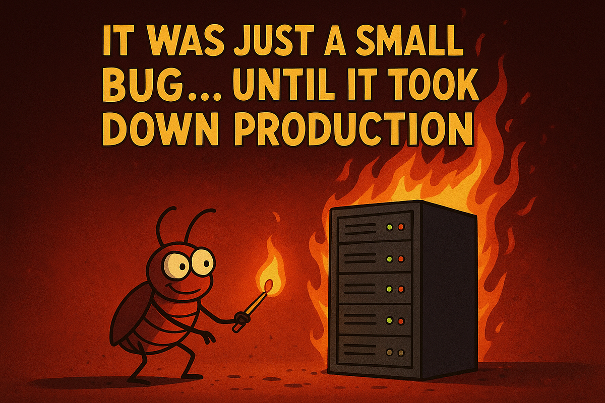 It Was Just a Small Bug… Until It Took Down Production | by ...