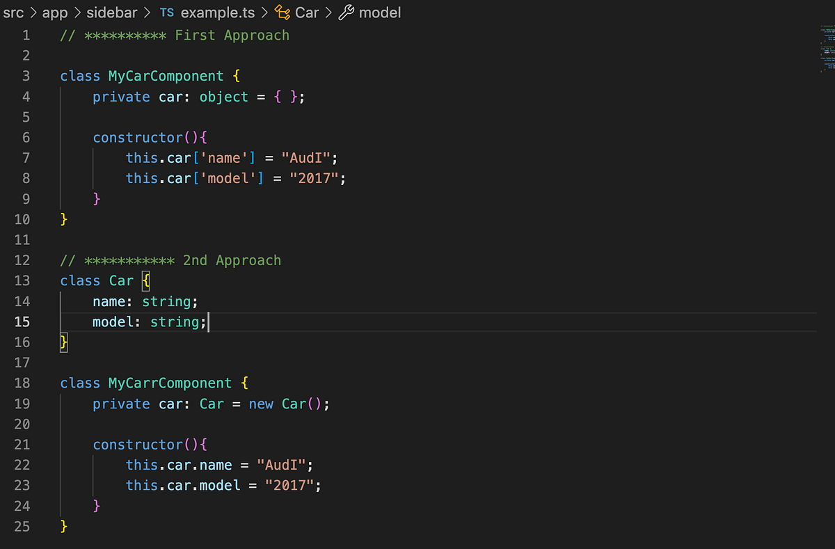 Advise of better and correct approach in creating object and using in ...