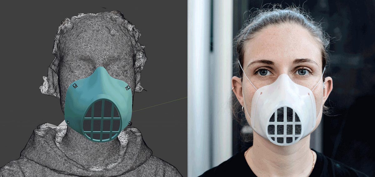 Custom 3d Printed Face Masks to Battle COVID-19 | by Aryan Mayor | Medium