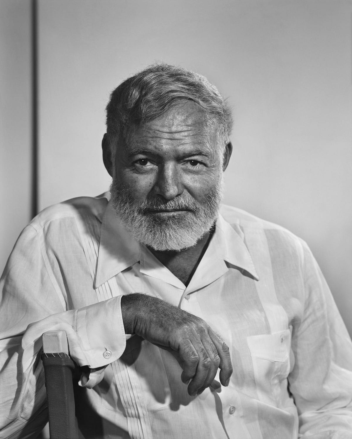 Thinking of Ernest Hemingway.. On July 2, 1961, a writer whom many ...