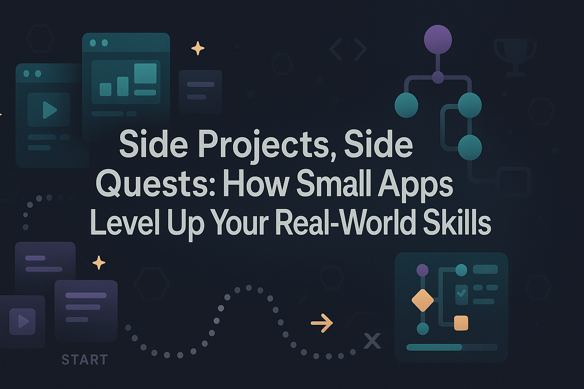 Side Projects, Side Quests: How Small Apps Level Up Your Real-World ...