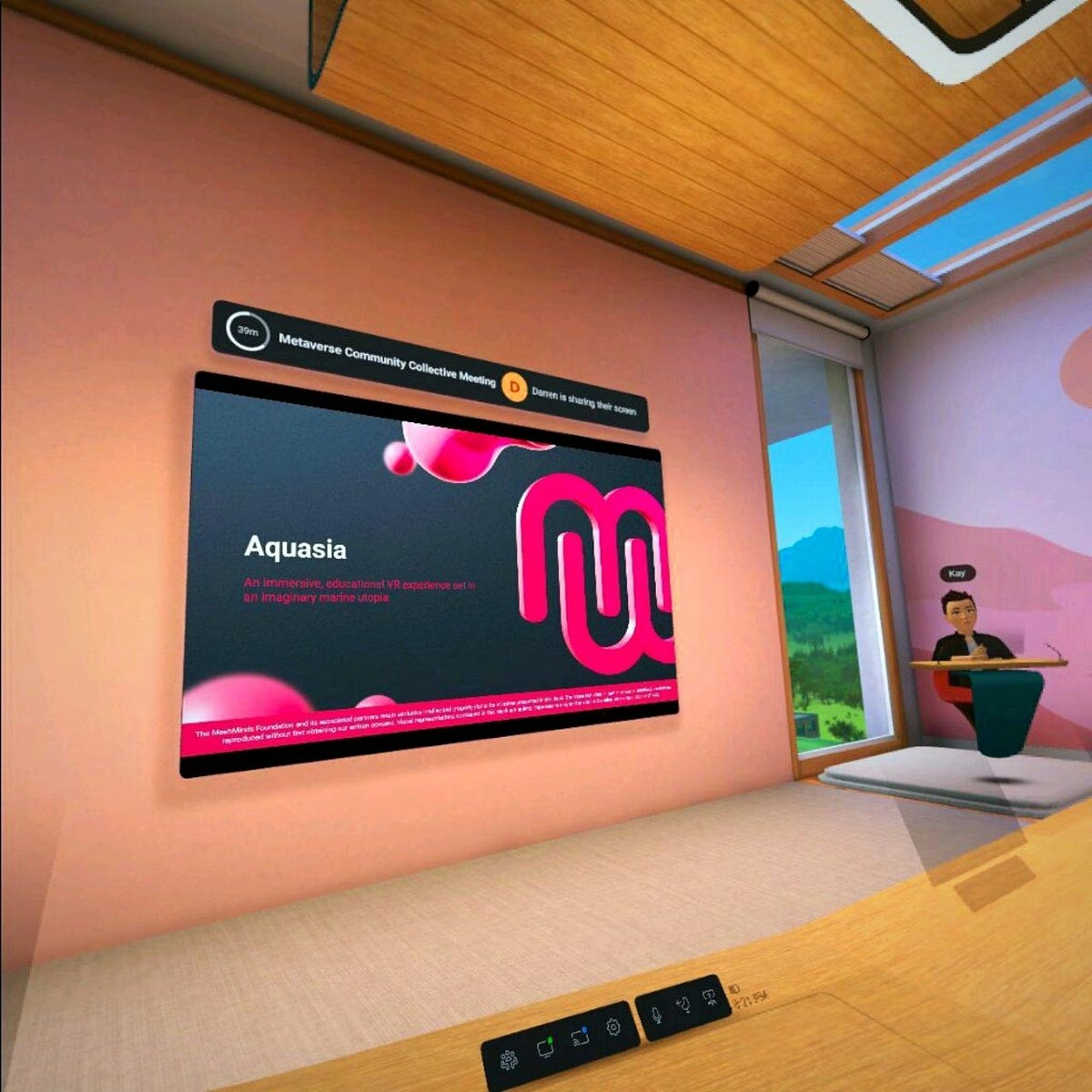 What it was like to give a presentation inside the virtual reality ...