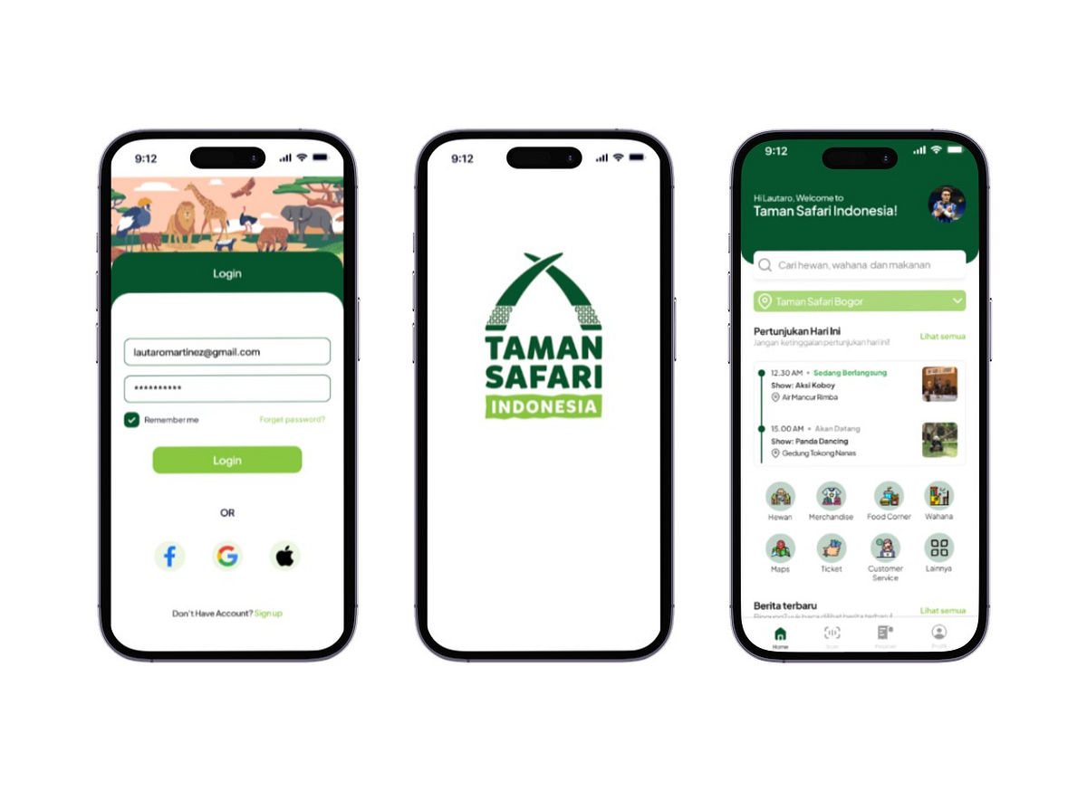 UIUX Case Study: Taman Safari Indonesia Mobile App | by Sandy Kesuma ...
