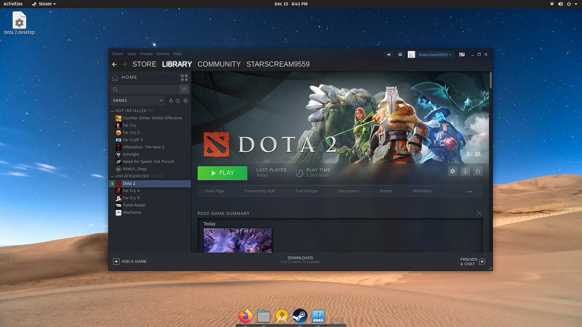 Pop!_OS — Gaming Test.. One of the many. | by M. A. Zarkey | Linux ...
