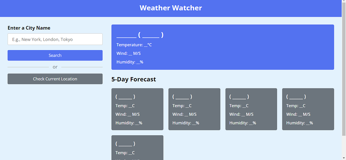 Navigating Storms: A Journey in Building the Ultimate Weather Watcher ...