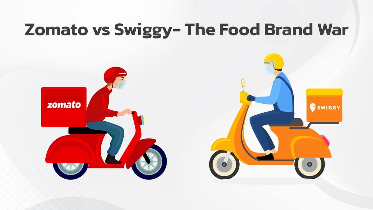 Swiggy vs. Zomato: The Battle for Food Delivery Dominance in India | by ...