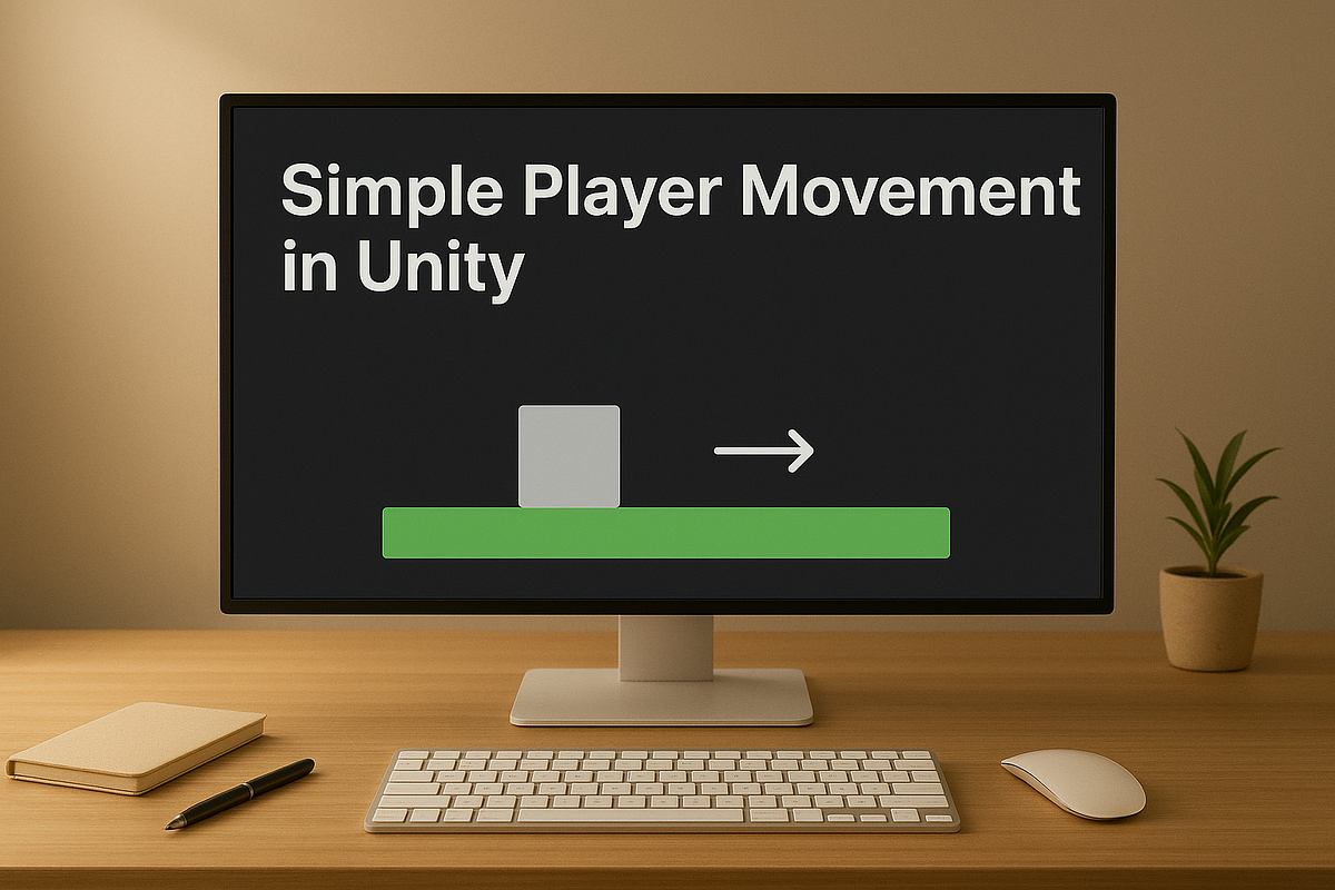 Simple Player Movement in Unity. Getting a character to move is often… | by SENDONET | Medium