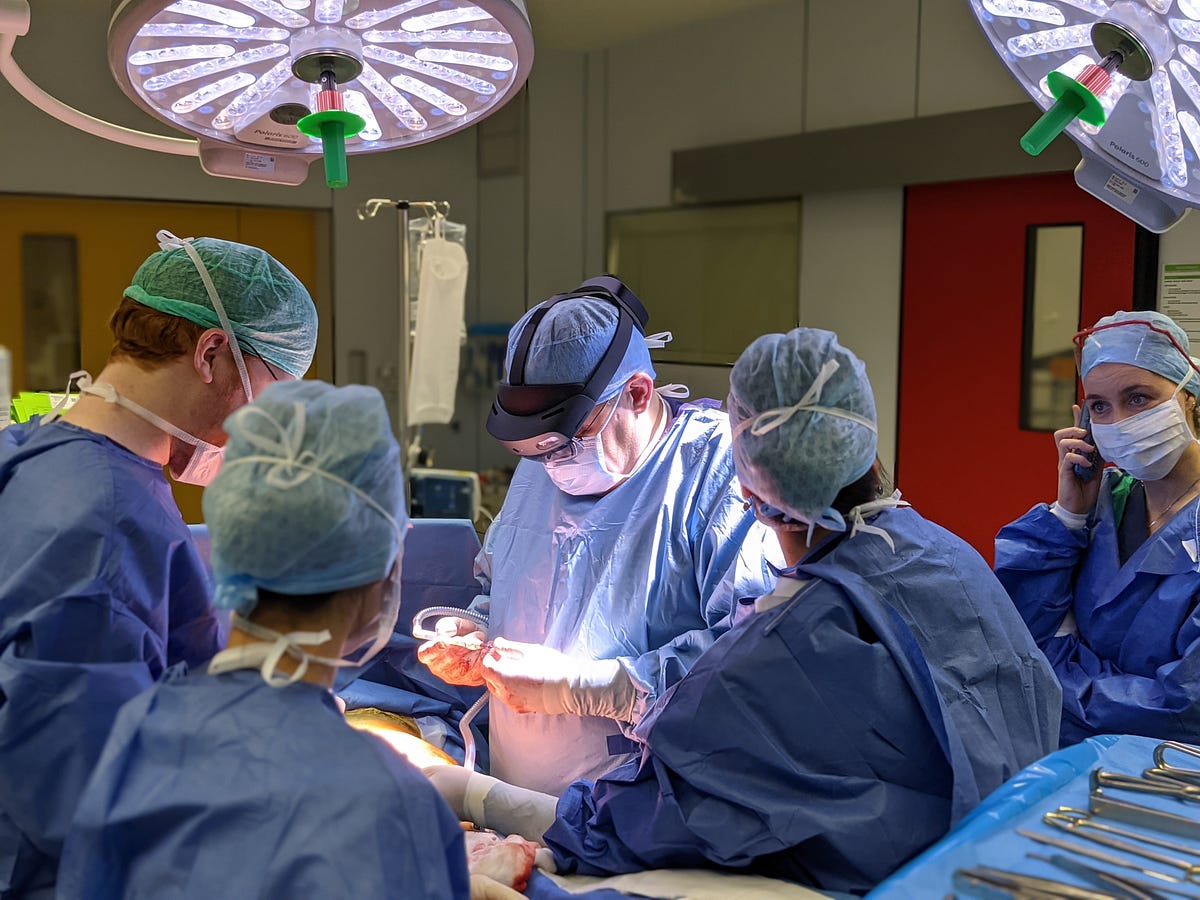 HoloLens-assisted open surgery in Imelda Hospital broadcasted live | by ...