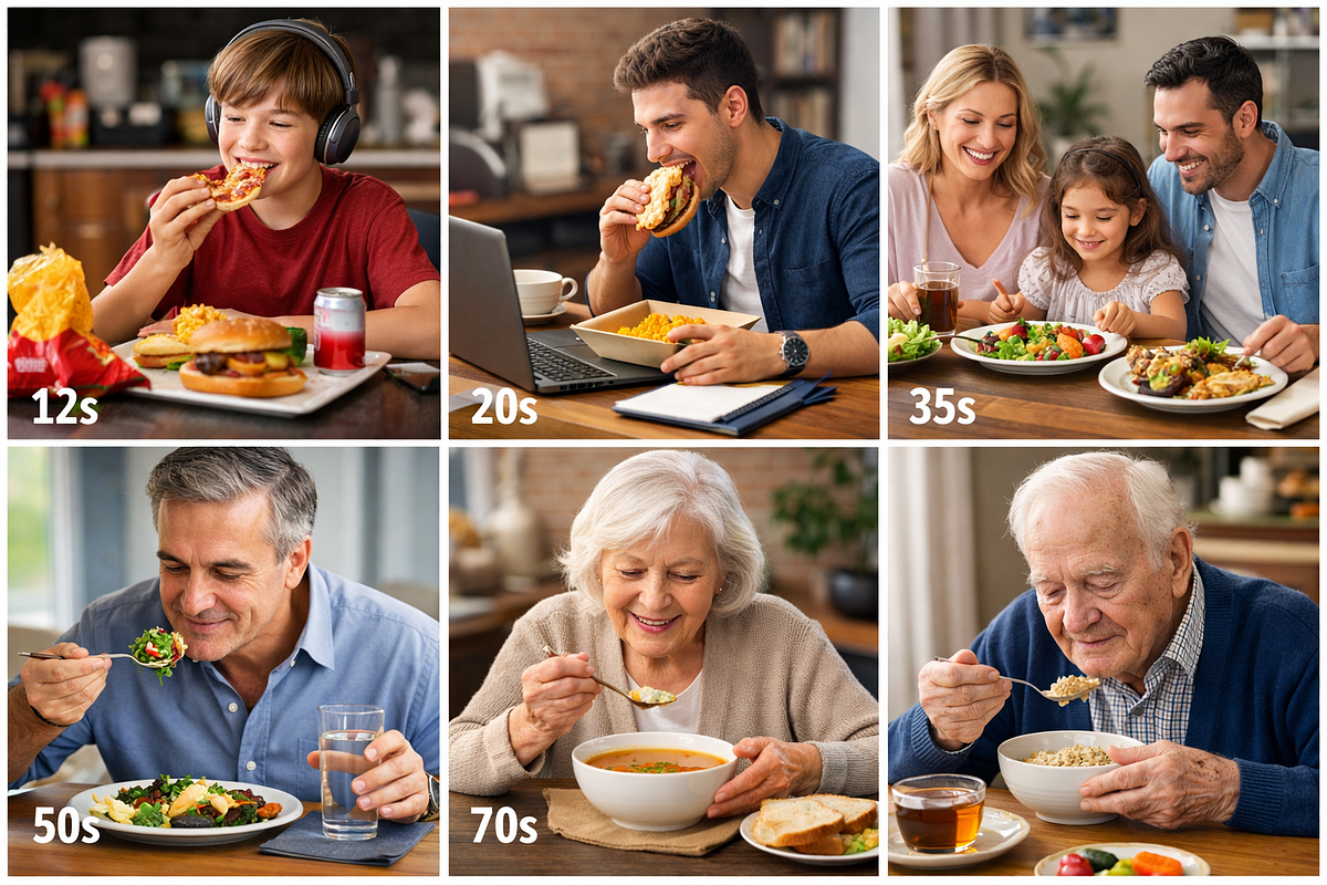 A Story of Food Habits from 12 to 90 | by Anamul Haque | Jan, 2026 | Medium