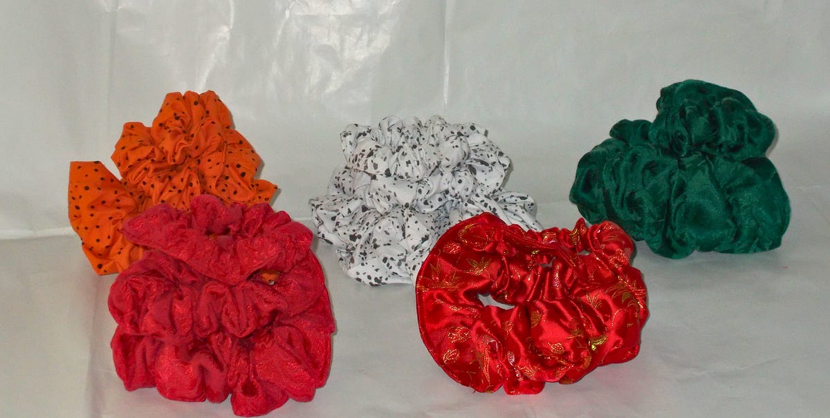 The Method of Making Scrunchies. A handmade hair accessory | by Nara ...