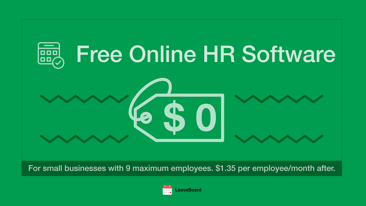 Why LeaveBoard is a Free Online HR Software for Small Businesses With 9 ...
