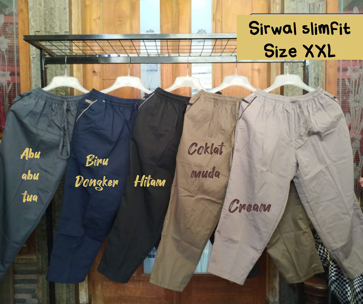 OPEN RESELLER!! +62 852–5877–3400, Produsen Celana Sirwal di Yogyakarta ...