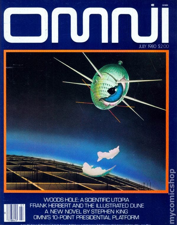 Omni Magazine Cover Gallery