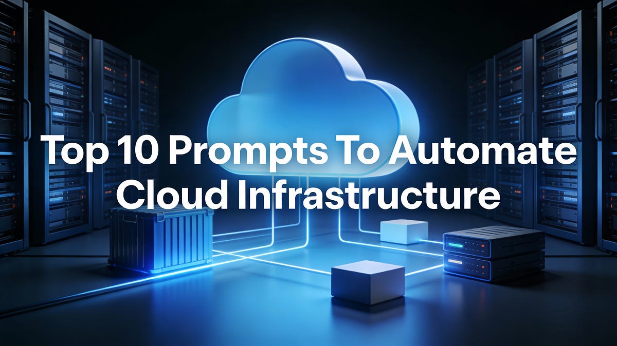 Top 10 Prompts To Automate Cloud Infrastructure | by Neel Shah | Devops ...