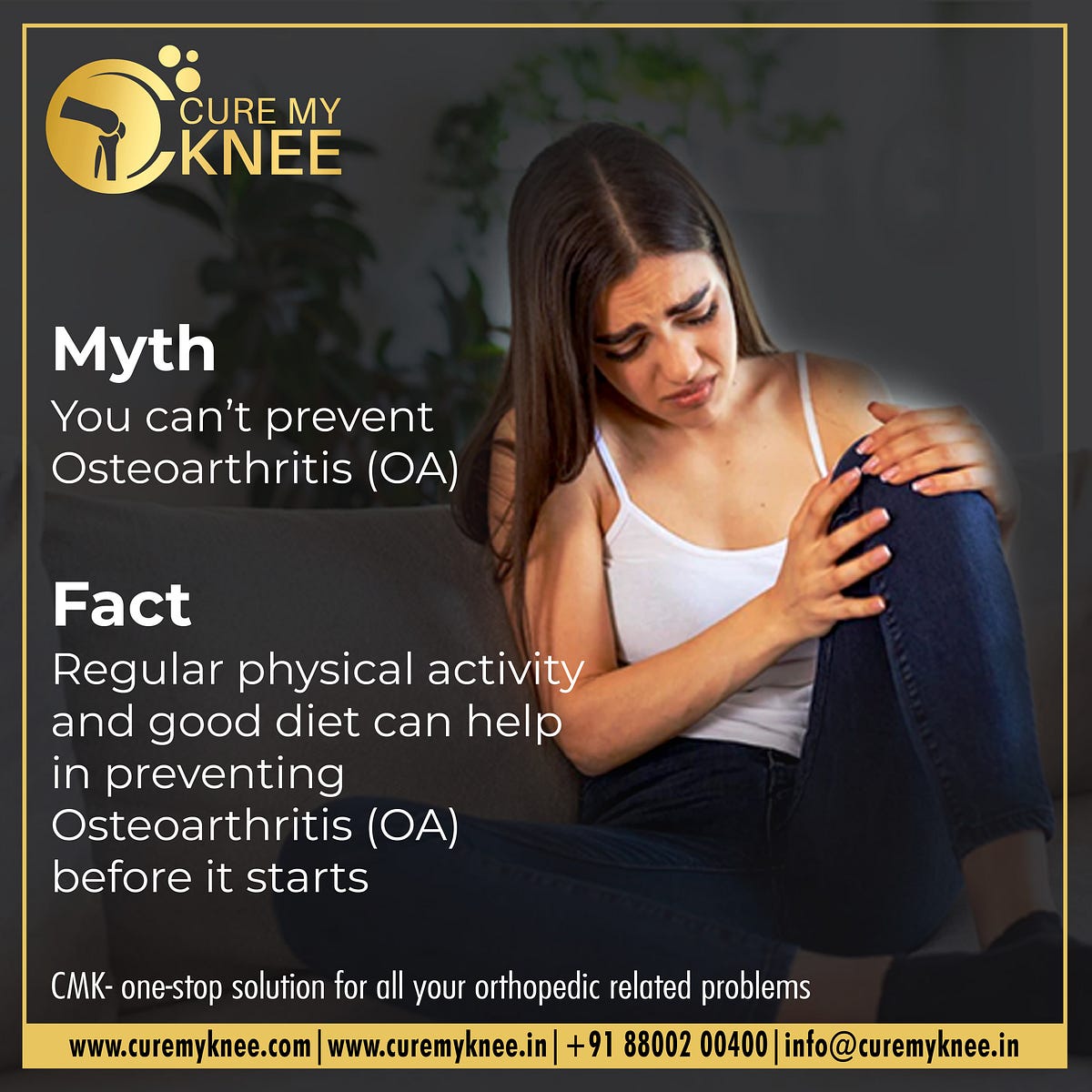 Osteoarthritis is one of the most common joint problems faced in adults ...