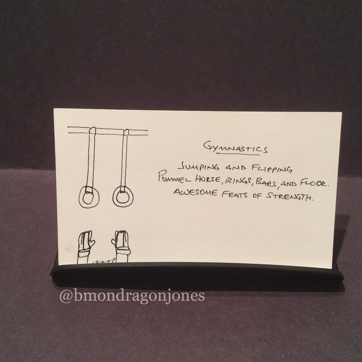 Gymnastics (a Haiku). Jumping and flipping. | by B. Mondragon Jones ...