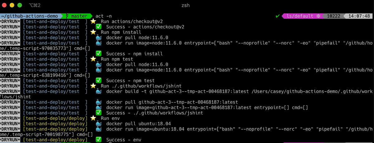 Test your GitHub Actions locally with act | by Christopher Laine | IT ...