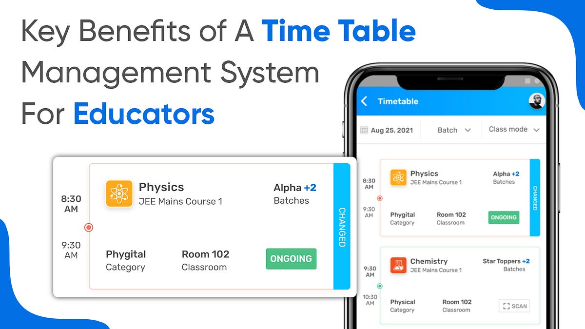 How can a time table management system benefit educators? | by By ...