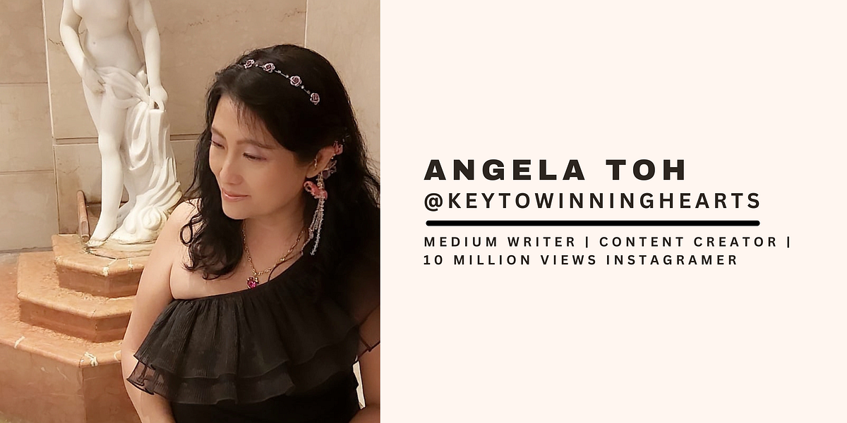 MEDIUM WRITER | ANGELA TOH | TIKTOKER | AN AI WRITER’S JOURNEY OF ...