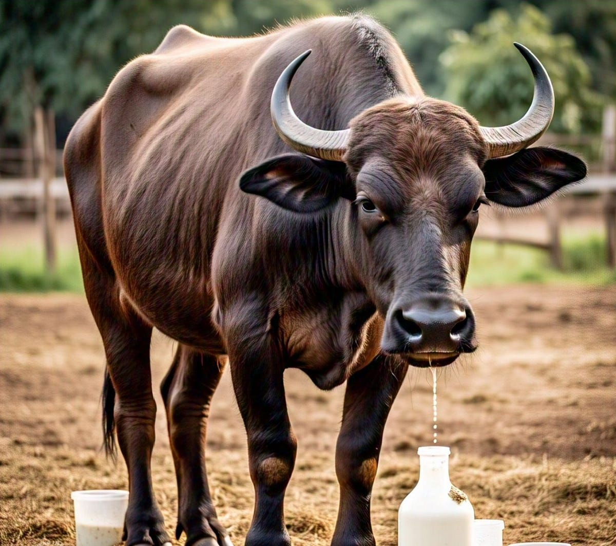 Buffalo milk is a nutrient-rich dairy product obtained from water ...