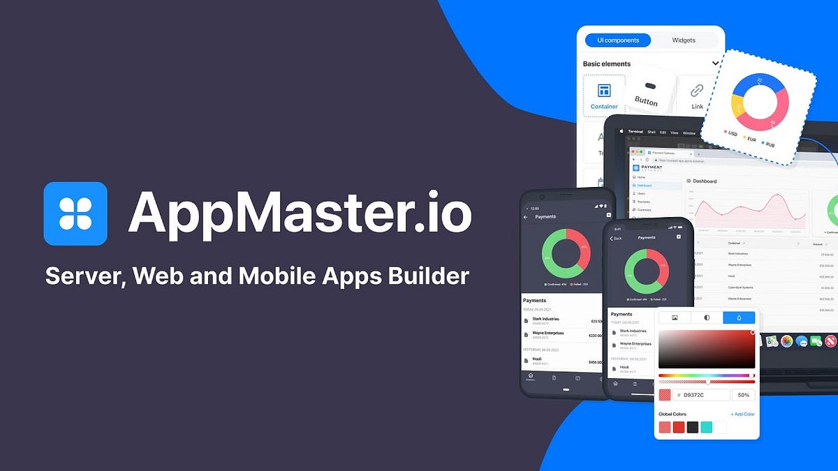 Build a hassle-free app with the no-code tool: AppMaster.io | by Chelsi Mehta | Medium