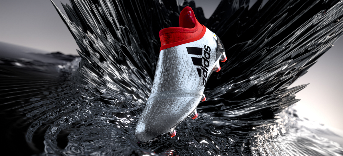 Adidas. Attack of the flying cleats. | by Jan Bitzer | Woodblock | Medium