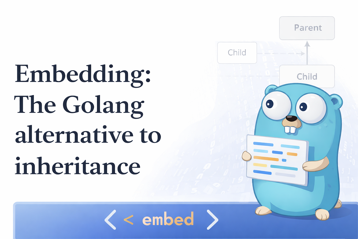 Embedding: The Golang alternative to inheritance | by Isaac Fatokun ...