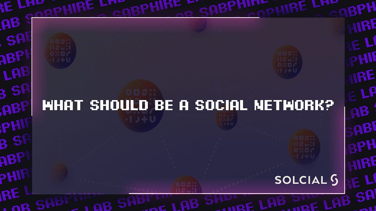 New social network? What can surprise us? | by Sabphire Lab | Medium
