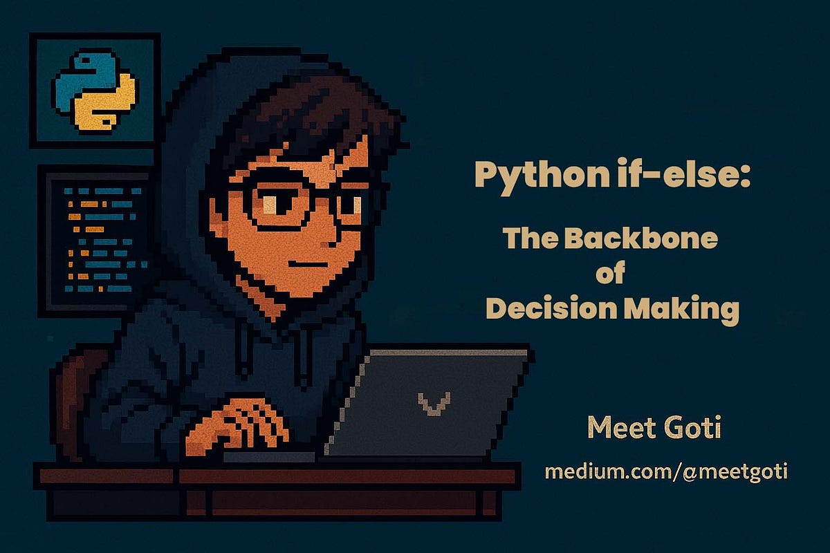 Python if-else: The Backbone of Decision Making | by Meet Goti | Apr ...