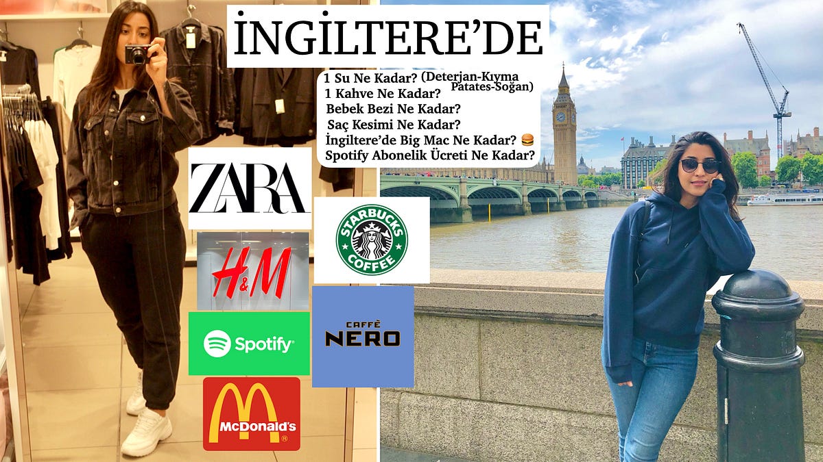 İngiltere Giyim Fiyatları — İngiltere Ayakkabı Fiyatları — İngiltere Kuaför Fiyatları ...