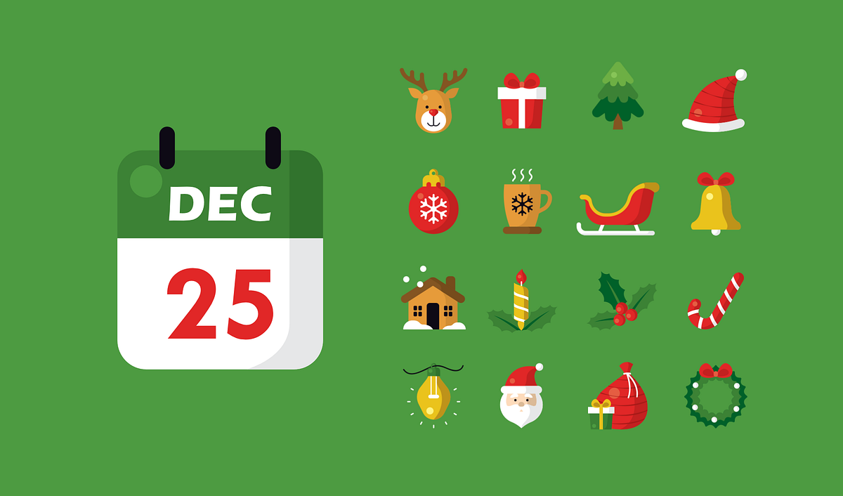 12 Stunning Christmas Icon Sets. It’s that time of the year again, when ...