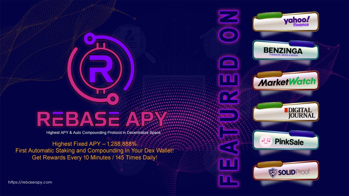 Let’s meet the Great reward | Rebase APY | by Silkytakyaan86 | Medium