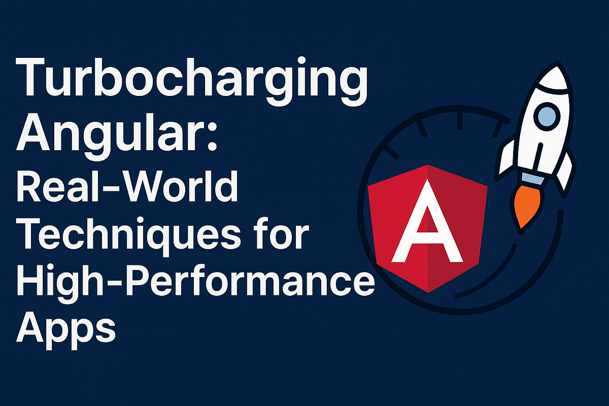 Turbocharging Angular: Real-World Techniques for High-Performance Apps | by Roshan Navale | Dec ...