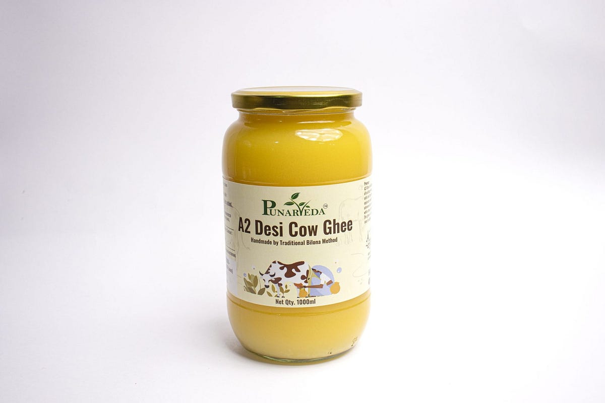 A2 Cow Pure Desi Ghee: The Golden Elixir of Health and Wellness | by ...