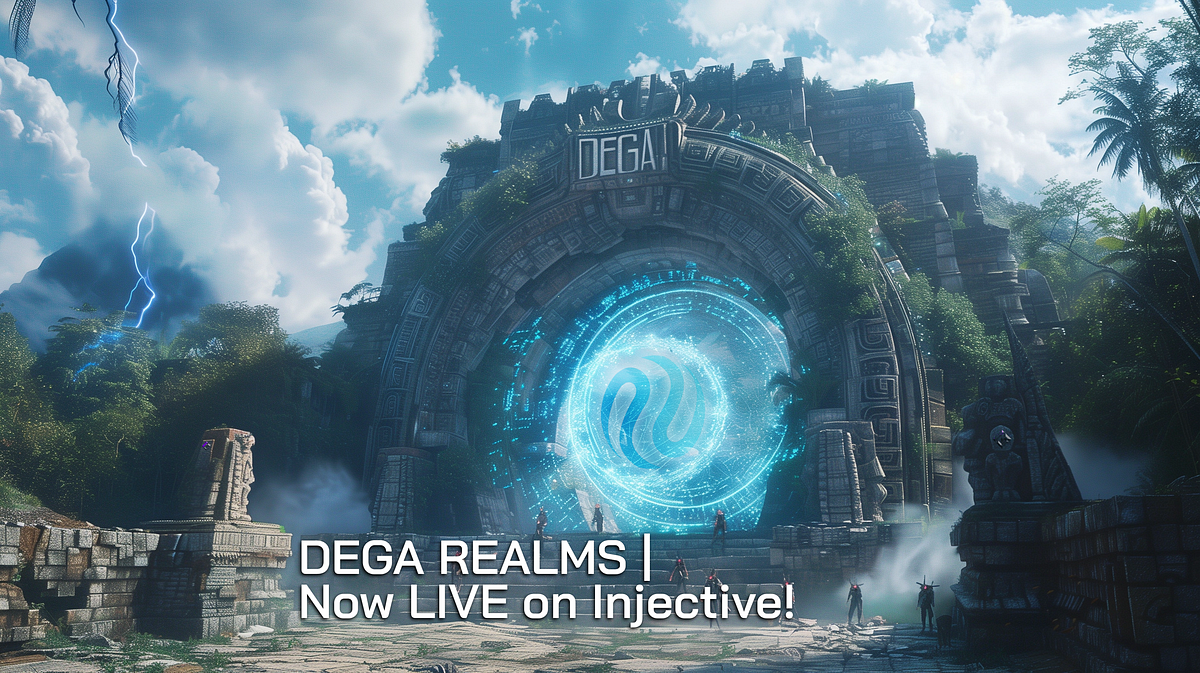 DEGA REALMS | Map Publishing Now LIVE on Injective! | by TheRabbitKing ...