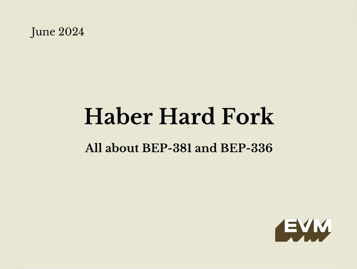 Haber Hard Fork goes live on Mainnet at 20th June | by EVM.INK | Medium