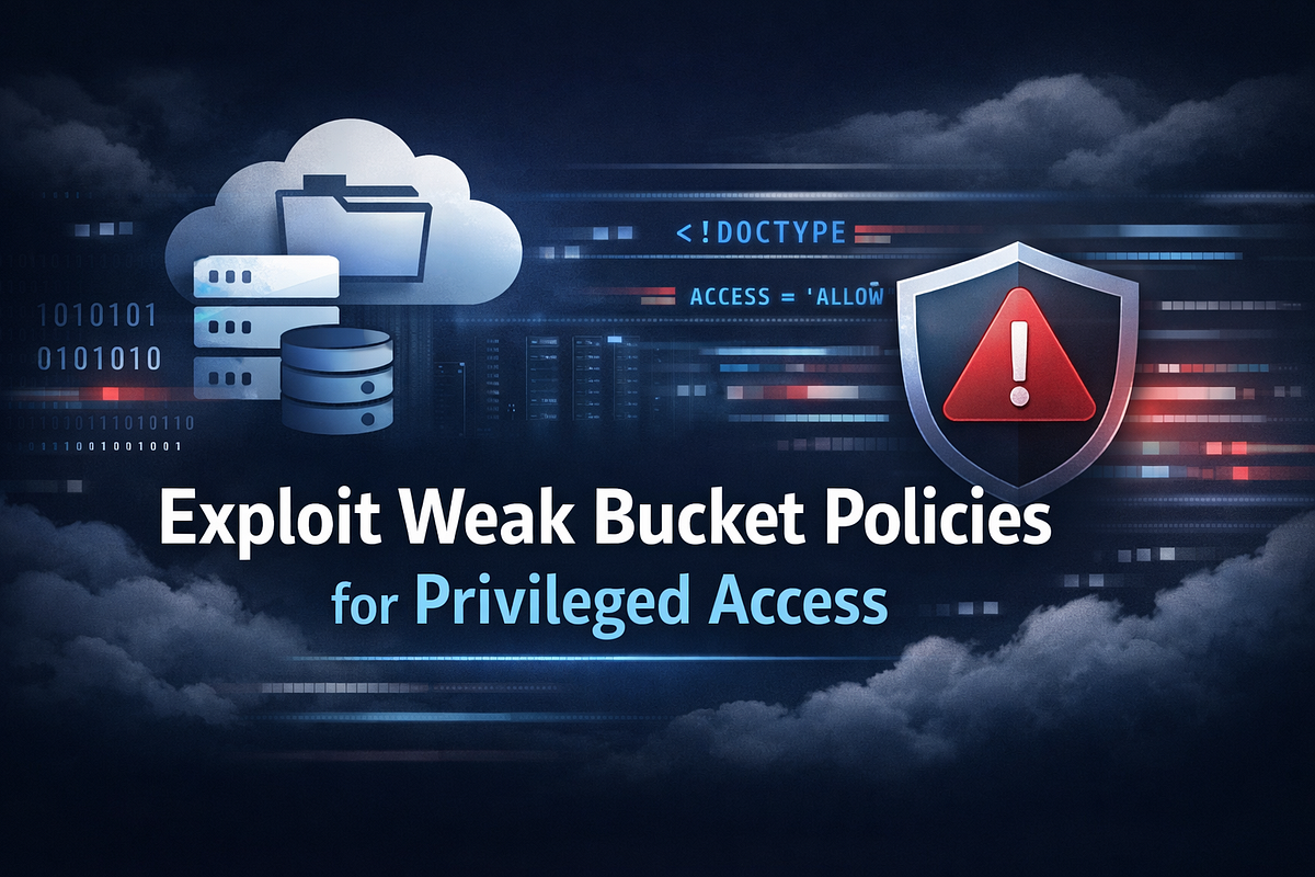 Exploit Weak Bucket Policies for Privileged Access | by Reju Kole | Jan ...