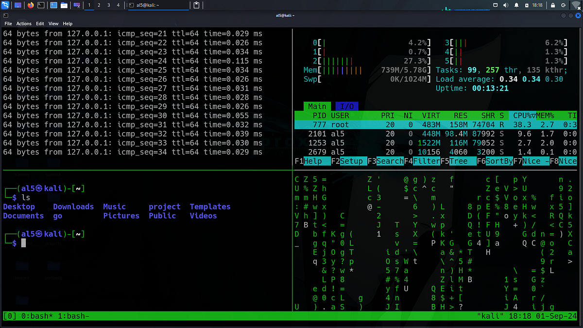 A QUICK INTRODUCTION TO TMUX PART-1 ## | by AAKASH | Sep, 2024 | Medium