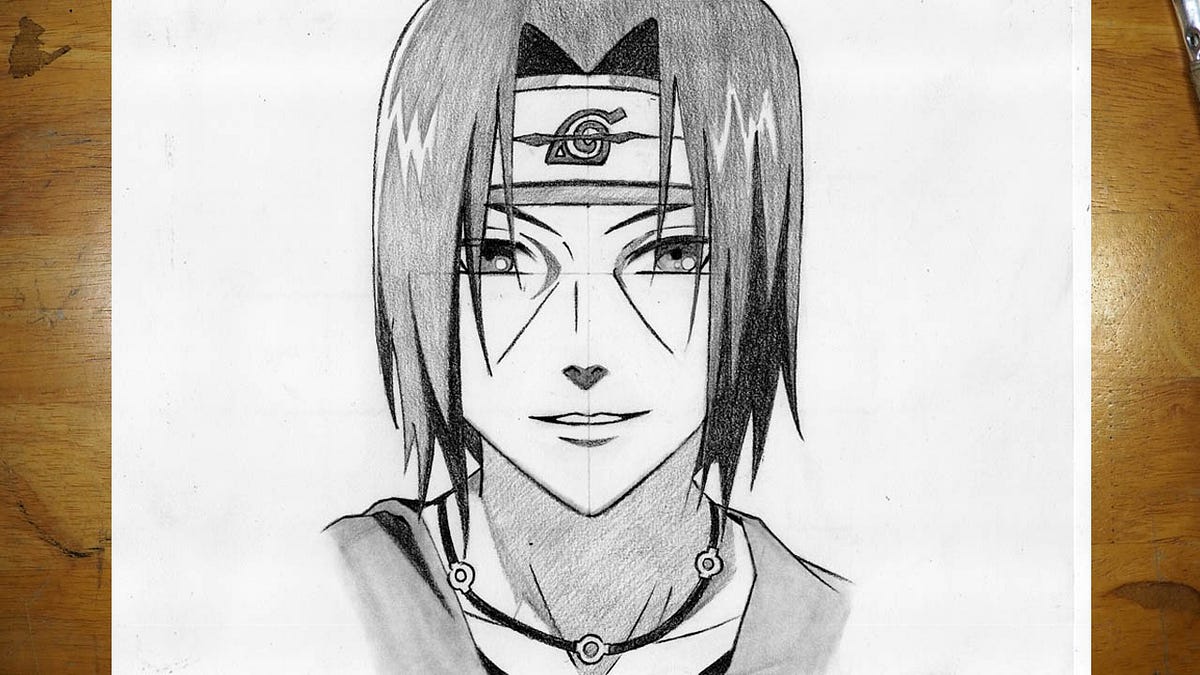 Easy to Draw — How to Draw Itachi Uchiha from Naruto | by Anime Drawing ...