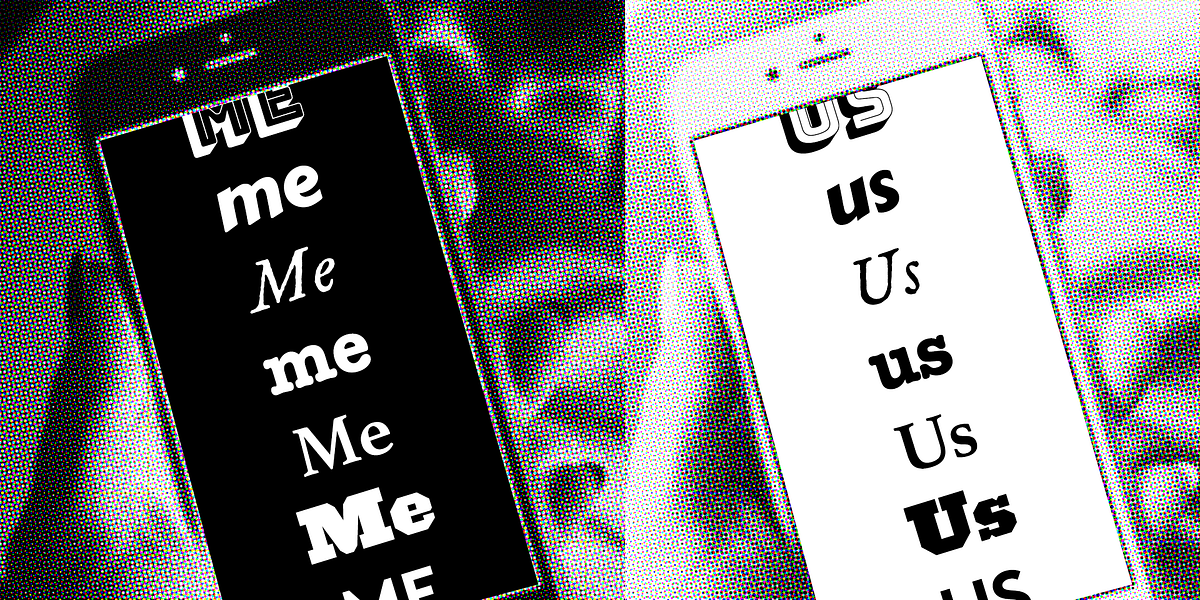 How design contributes to toxic individualism, and what can be done ...