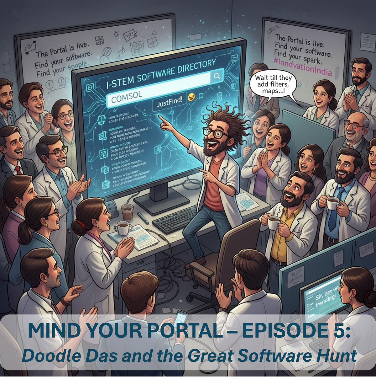 “Mind Your Portal” — Episode 5: Doodle Das and the Great Software Hunt ...