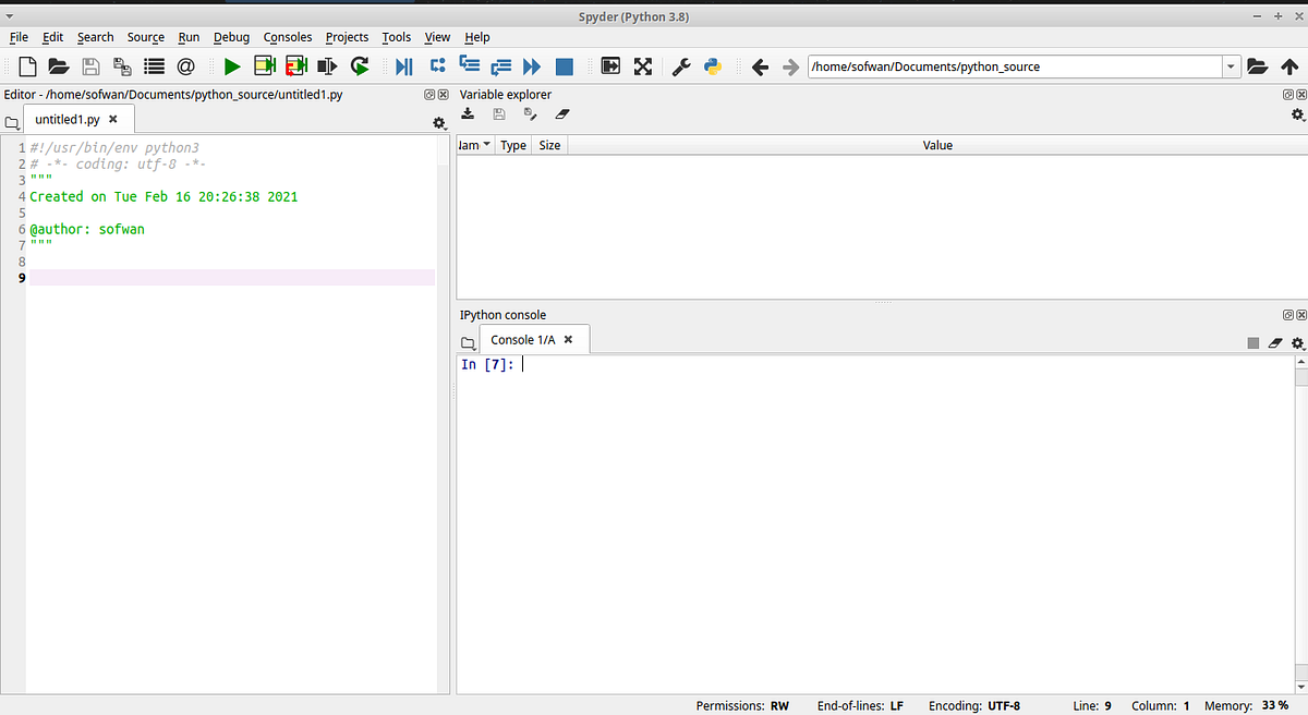 Spyder, a good IDE for Python to choose | by Akhmad Sofwan | Medium