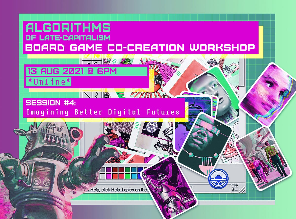 Algorithms of Late-Capitalism Board Game Workshop #4 | by Adriaan ...