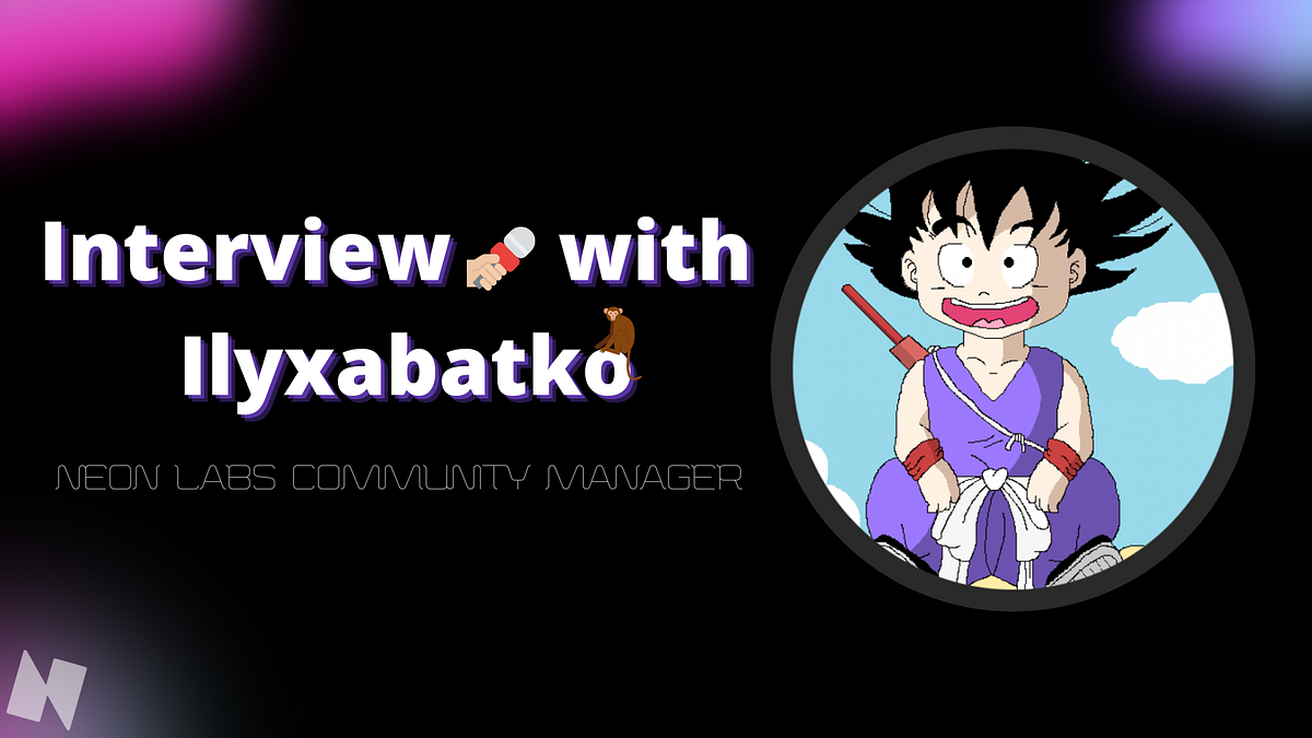 Neon Interview #2. Hello everyone, and today we have the… | by Dreamer_crypto | Medium