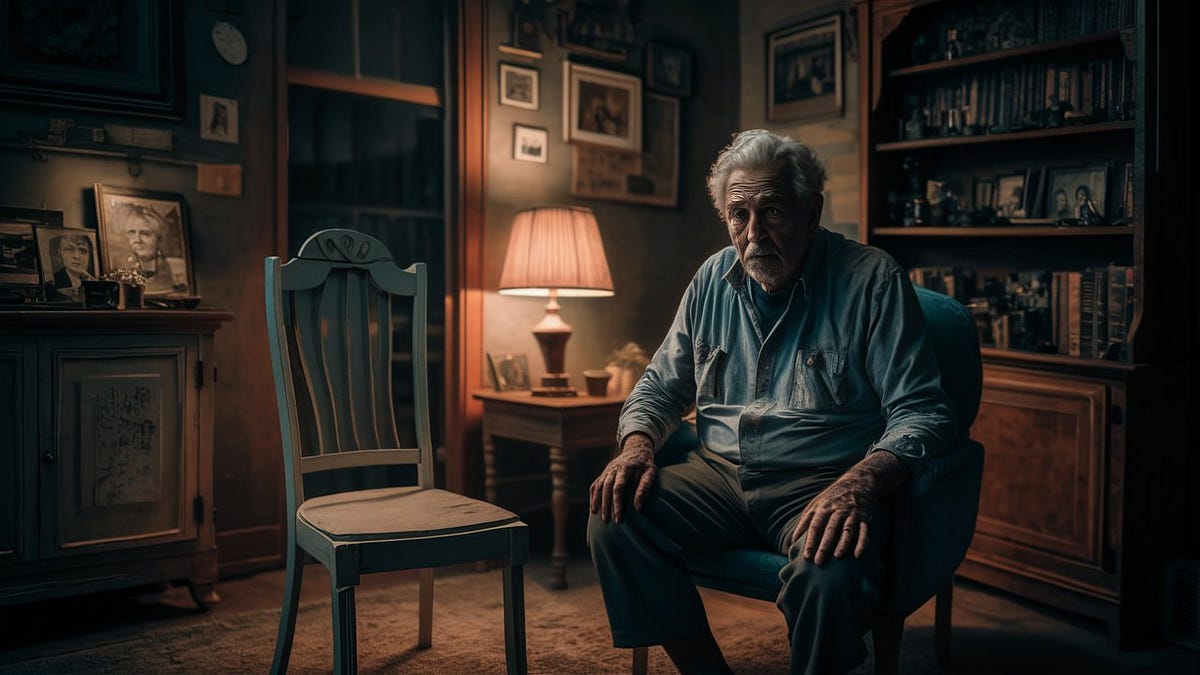 The Empty Chair. An ode to love and loss in the twilight… | by Keith ...