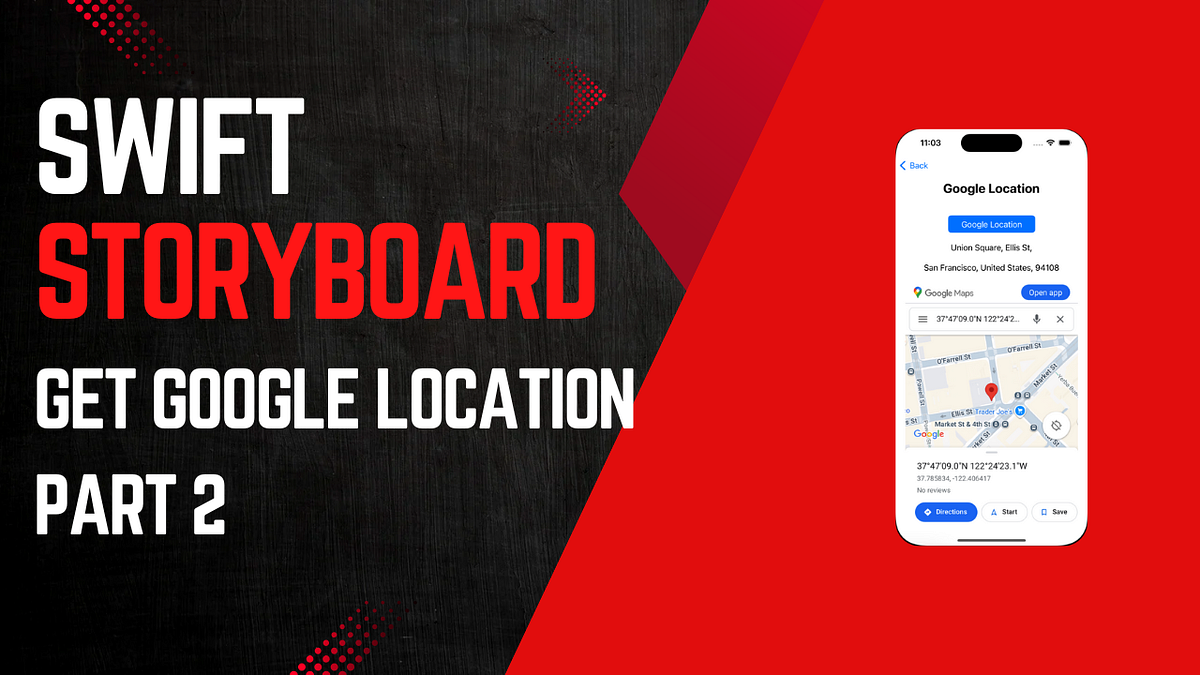 Swift Storyboard Google Location — Part 2 | by Raxmice | Medium