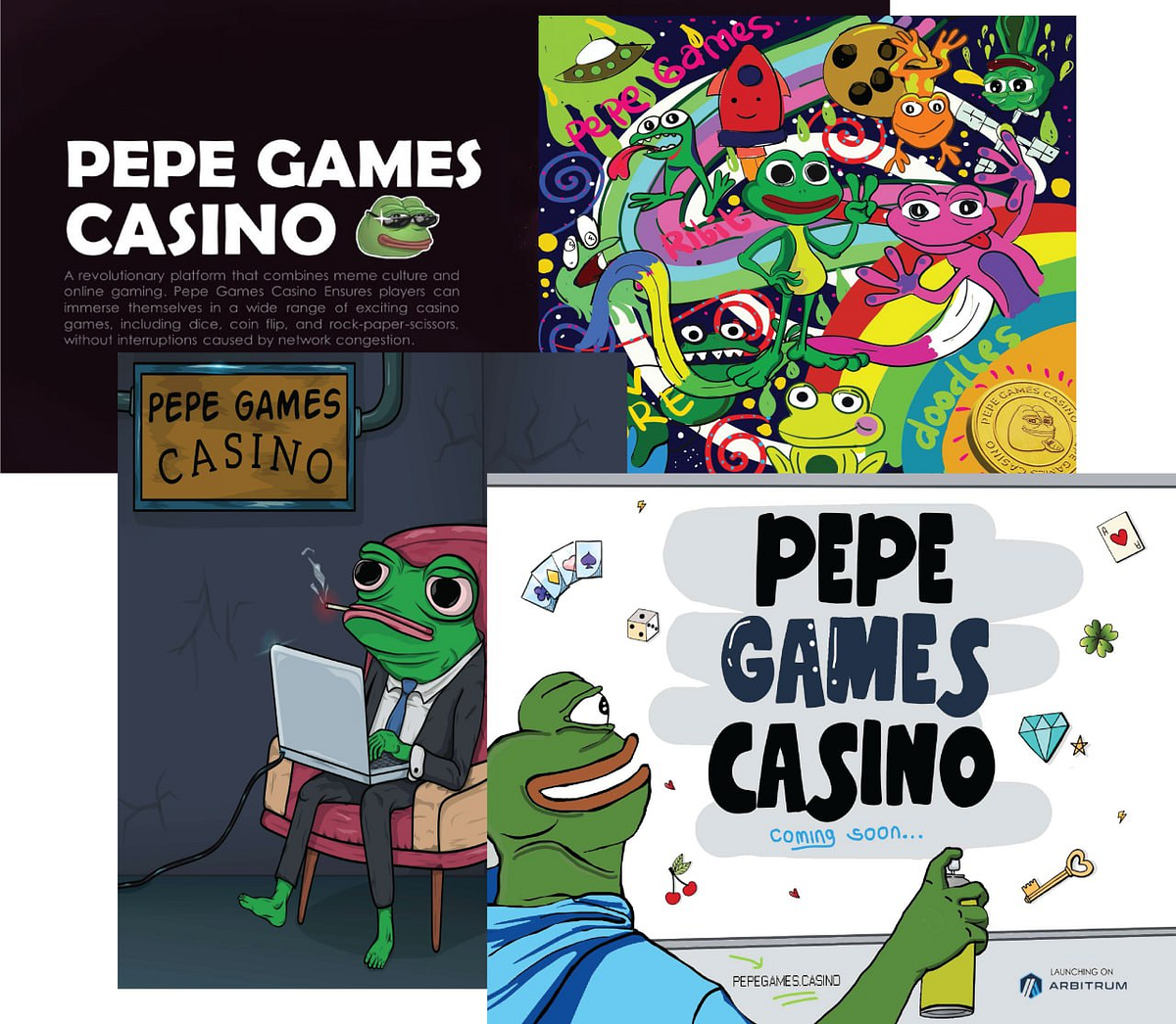 The Completion of the Pepe Games Casino Art Contest | by Pepe Games ...