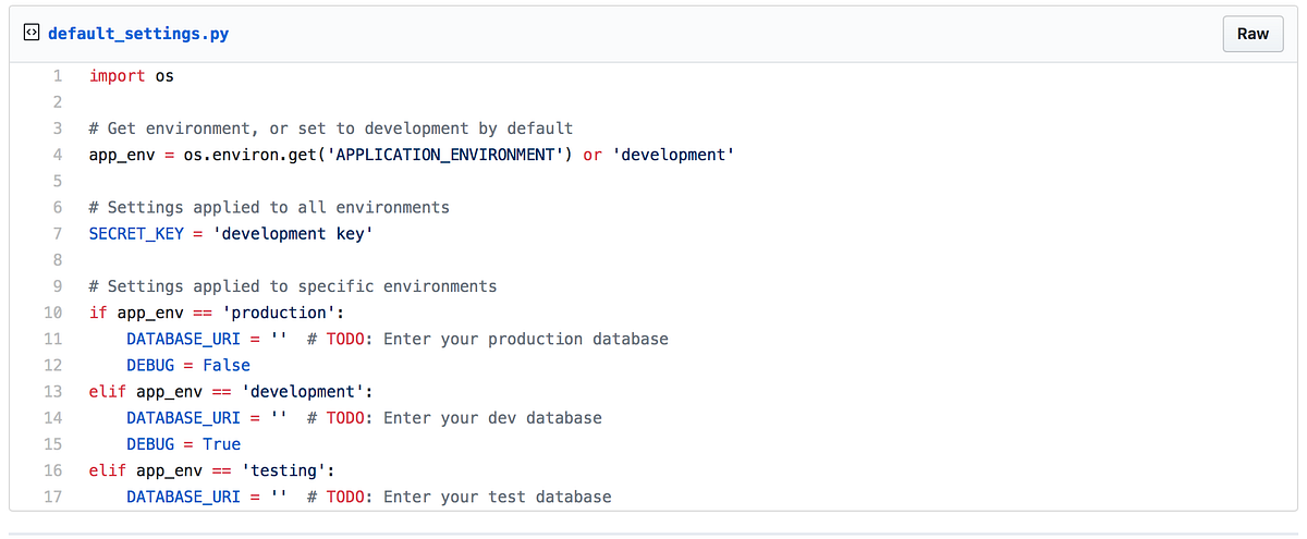 My Flask Configuration Handling. I’ve built a few applications using ...