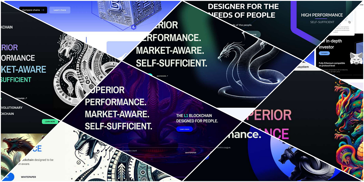 Presenting Design Concepts for the Hydra Website! | by LockTrip.com ...